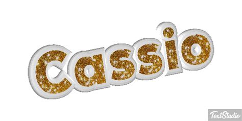 Cássio Nome Desenhos De Logotipo Em  Animado
