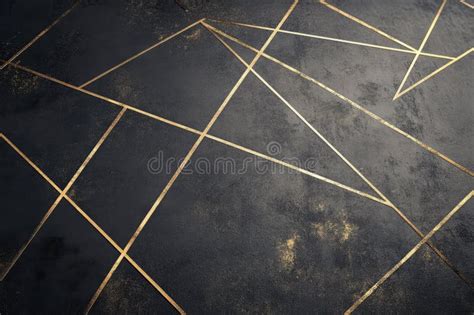 minimalist thin gold lines forming intersecting angular shapes on a