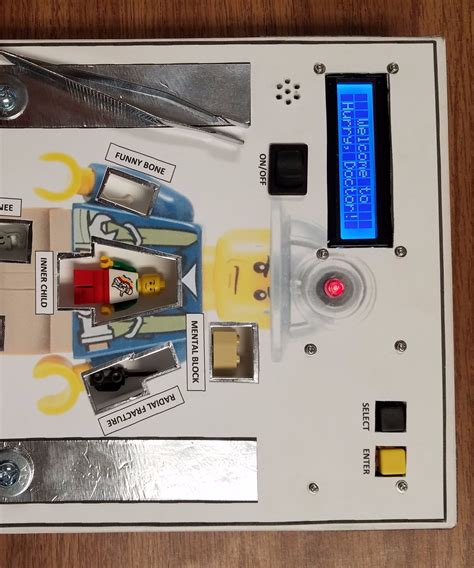 hurry doctor an arduino powered operation style electronic board game 31 steps with