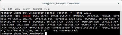 building openssl with zlib support security grind