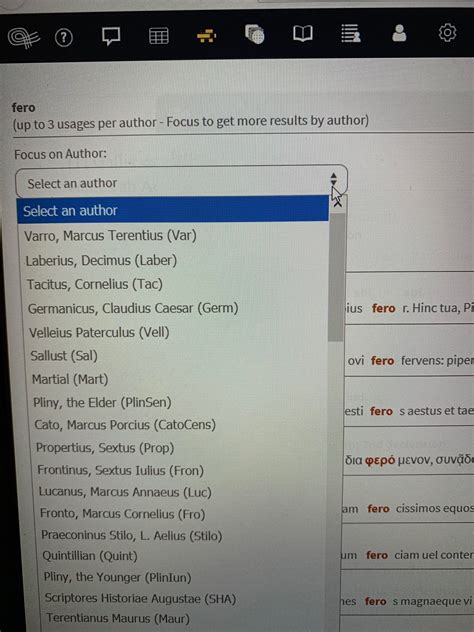 Usage Examples Author Drop Down Not In Alphabetical Order · Issue 681 · Alpheios Project