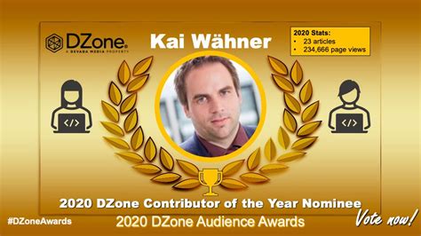dzone on linkedin 2020 dzone audience awards dzone