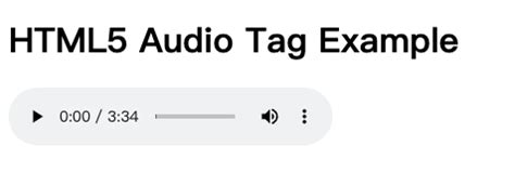 Play Audio Files With HTML Audio Tag LabEx