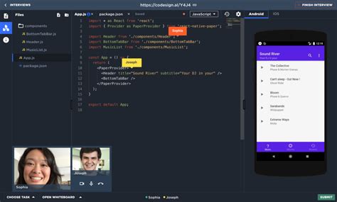 Codesignal Lets You Build Mobile Apps In The Browser During A Remote