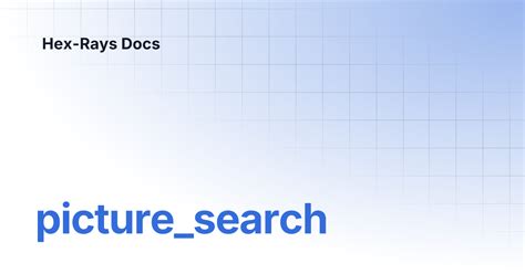 picture search hex rays docs