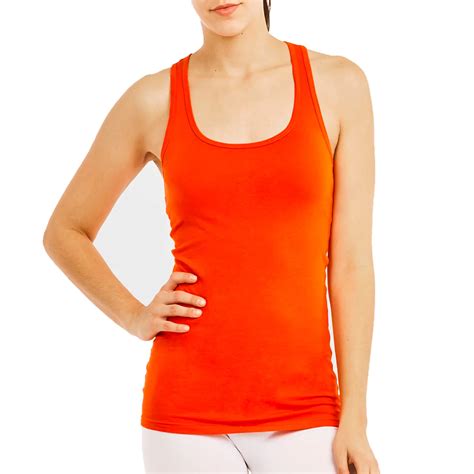 Lavra Womens 100 Cotton Racerback Tank Top