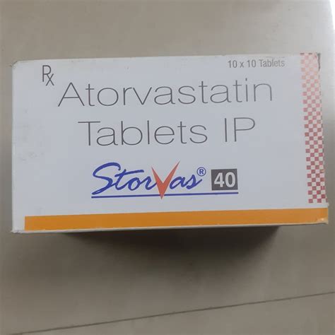 Storvas 40 Tablet At Rs 239 9 Box Bengaluru Id 26178528162