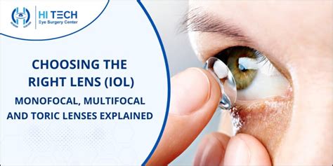Choosing The Right Lens Iol Monofocal Multifocal And Toric Lenses