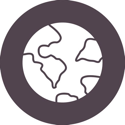 Earth Vector Icon 20994700 Vector Art At Vecteezy