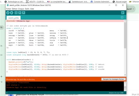 Feu Tricolore Et Télécommande Page 2 Français Arduino Forum