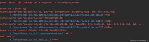 【golang】beego连接数据库报错 腾讯云开发者社区 腾讯云
