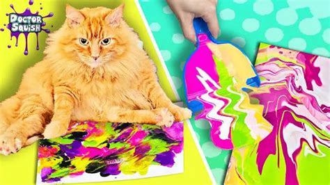 ساخت اسکویشی درخت دلاری با گربه من