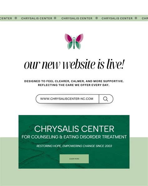 Were Excited To Share A Small But Meaningful Update The Chrysalis