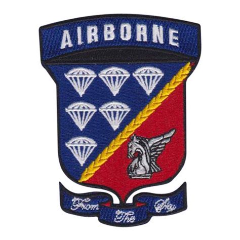 647 Qm Airborne Patch 647th Quartermaster Company Patches