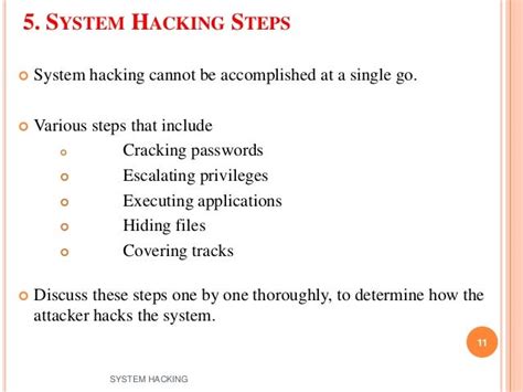 System Hacking