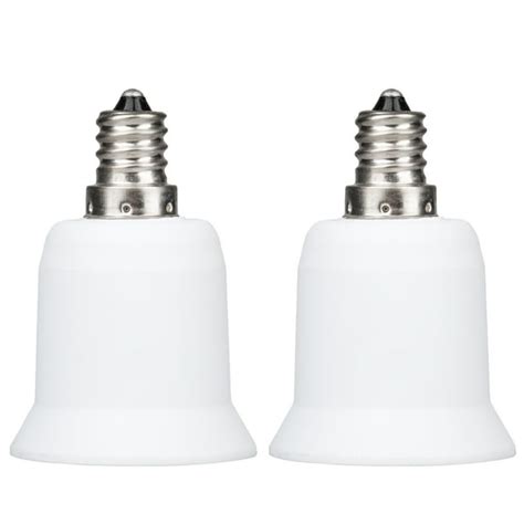 Light Bulb Socket Adapter Candelabra E12 To Medium Base E26 Screw 1 2 3 5 6 Pack Walmart Ca
