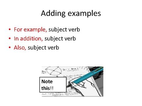 Adding Examples Can You See The Difference There