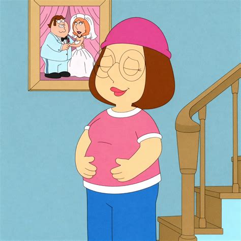 Meg Griffin Rubs Her Big Belly By Colmodo On Deviantart