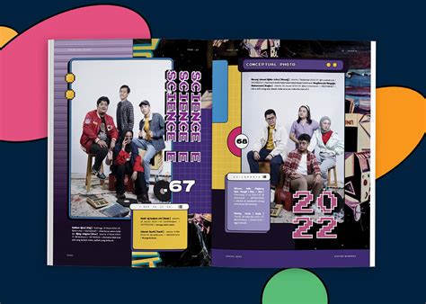 Retro Yearbook Layout Concept On Behance