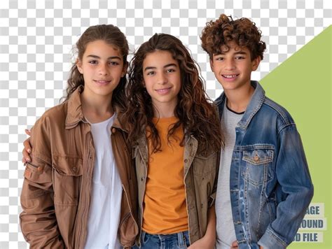 Dos Chicas Posando Para Una Foto Con Una Foto De Ellas Imagen Premium Generada Con IA