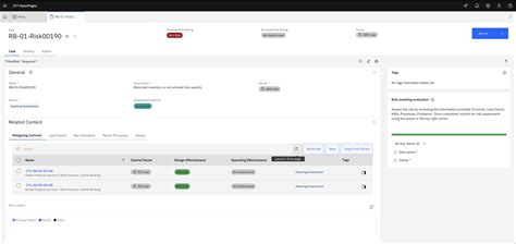 Conduct A Risk And Control Assessment Using Openpages And Walkme