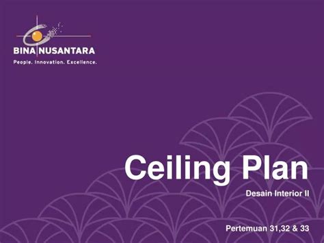 Ppt Ceiling Plan Desain Interior Ii Pertemuan 31 32 And 33 Powerpoint Presentation Id 5521163