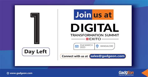Gadgeon Systems Inc On Linkedin Event Digitaltransformation Businesstransformation Exito