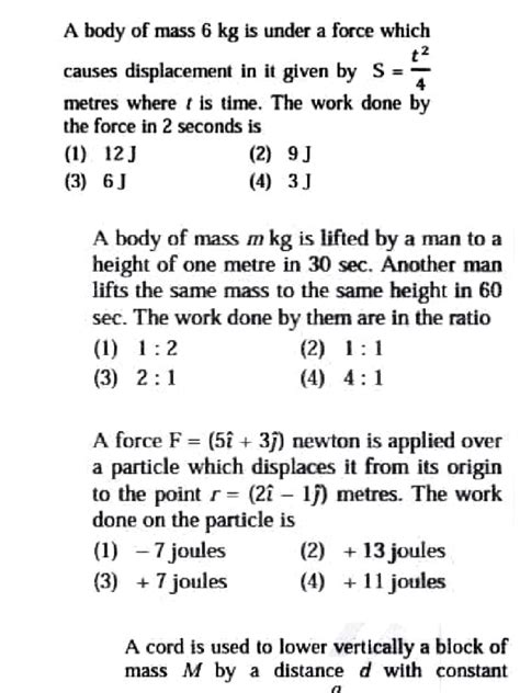Jee Main Advance English Unit 4 Pdf Force Mass