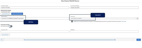 Connect Data Cloud To Amazon Redshift Using Salesforce Idp Salesforce
