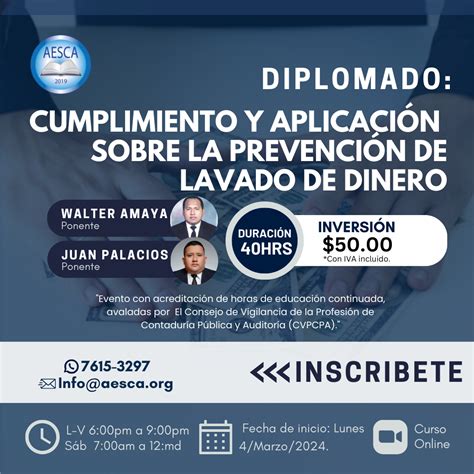 Cumplimiento Y Aplicación Sobre La Prevención De Lavado De Dinero