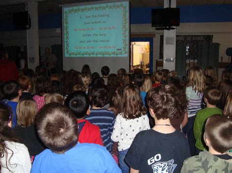 Mrs Kellys First Grade Class Holiday Sing Along