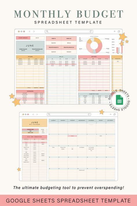 Cute Excel Templates