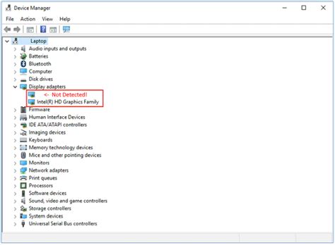 how to solve problem windows 10 not detecting graphics card bugsfighter