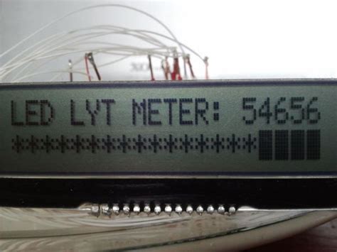 LED LYT Meter LED PIC Microcontroller And Moving Average Code