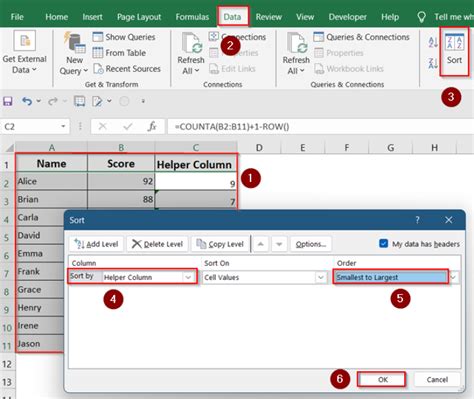 How To Flip Data Vertically In Excel 4 Quick Tricks Excel Insider