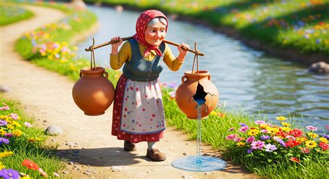 The Cracked Pot Inspirational Moral Story Moral Stories In English