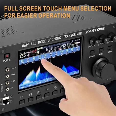 Zastone Zt7500 Sdr Short Wave Transceiver Wolf Ddcduc All Moded