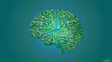 An Artistic Representation Human Brain Digital Circuit Patterns