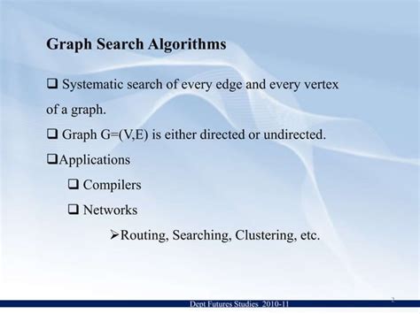 Graph Traversal Algorithm Ppt