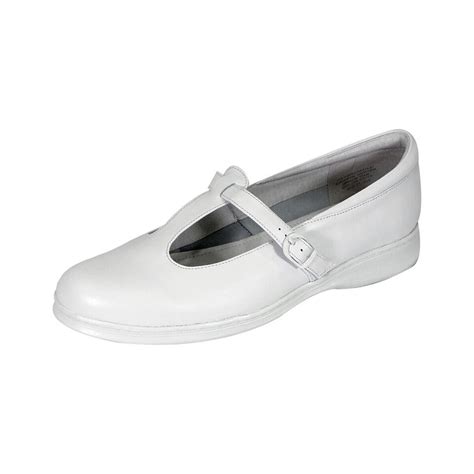 👟 24 Hour Comfort Martha Womens Wide Width T Strap Mary Jane Shoes 👟 Ebay
