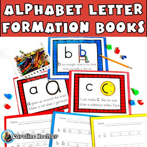 Alphabet Tracing Sheet Set Lowercase Proper Letter Formation Worksheets Caroline Koehler At
