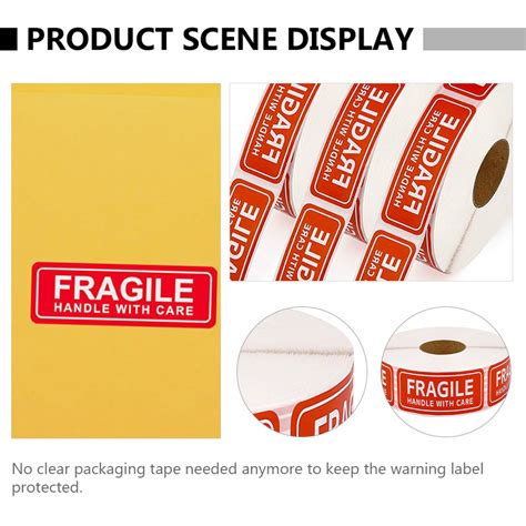Fragile Stickers Handle With Care Warning Packing Shipping Adhesive Labels Stickers For For