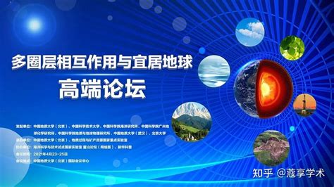 【会议】“多圈层相互作用与宜居地球” 高端论坛 知乎