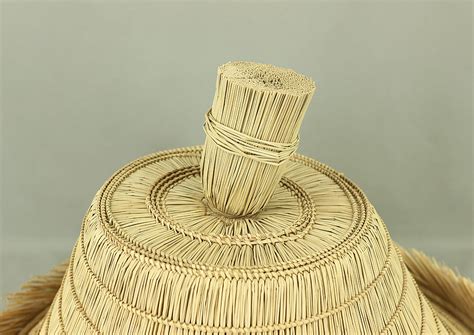 Roningasa Amigasa Hat For Ronin Samurai Bushi Made Of Japanese Rush Va