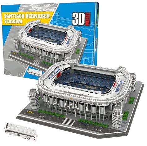Puzzle 3d Duży Stadion Real Madryt Santiago Bernabeu Układanka