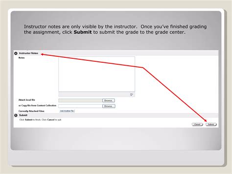 adding an assignment in blackboard ppt