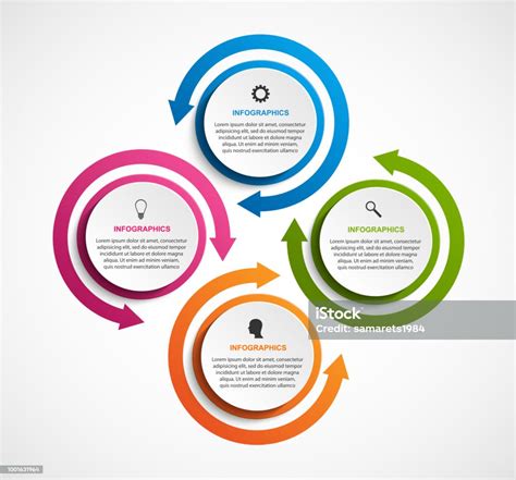 추상 옵션 인포 그래픽 템플릿입니다 비즈니스 프레 젠 테이 션 또는 정보 배너에 대 한 인포 그래픽입니다 0명에 대한 스톡 벡터 아트 및 기타 이미지 Istock