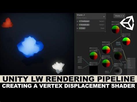 Unity D Graphics With Unity D LWRP And Creating A Vertex Displacement Shader Tutoriales