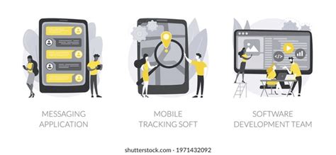 Project Management Abstract Concept Vector Illustrations Stock Vector