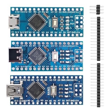 nano v3 0 atmega328p mini micro type c usb microcontroller module